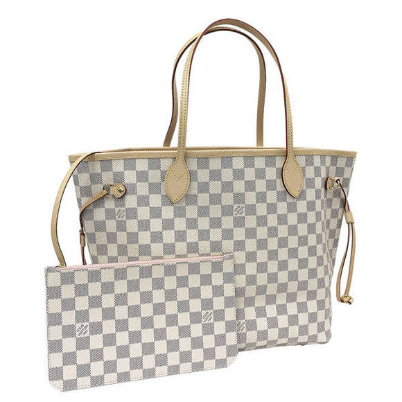 Louis Vuitton | Bags | Louis Vuitton Damier Tote Bag Neverfull Azur ...